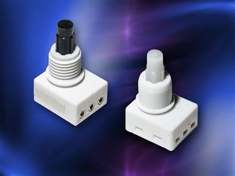 Latching Pushbutton Switch Offers Mm Of Travel