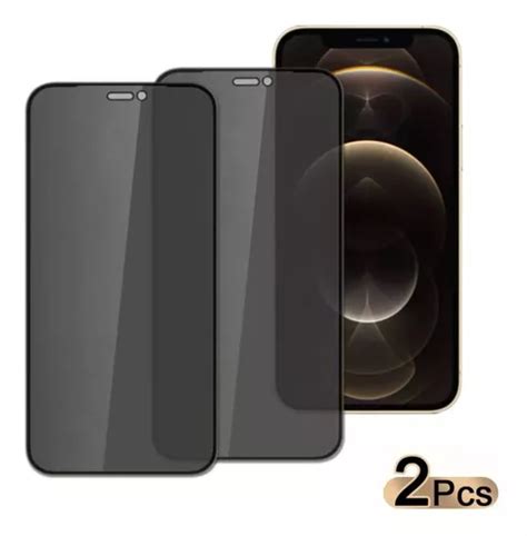 Mica De Privacidad Para Iphone Cristal Templado Pz