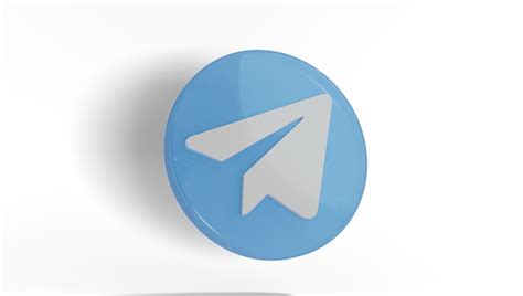 Telegram 3D Logo Png 28781373 PNG