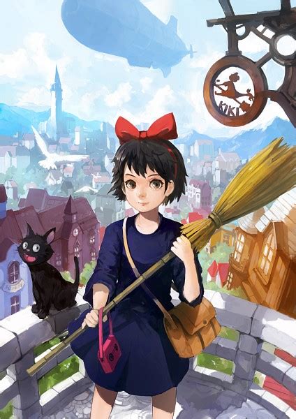 Majo No Takkyuubin Kiki S Delivery Service Mobile Wallpaper By