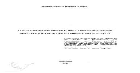 ALONGAMENTO DAS FIBRAS MUSCULARES Tcconline Utp Br Media Tcc 2016 05