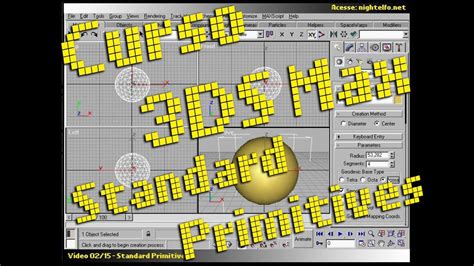 Curso 3DS Max Básico Completo Vídeo 02 15 Standard Primitives YouTube
