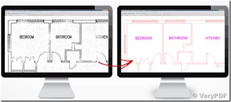 verypdf vectorize batch convert scanned tiff files to dwg and dxf formats outlineart dwg