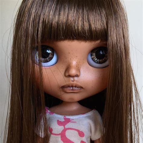 Vážná dívka heathersky tiinacustom blythecustom blythedoll Reborn