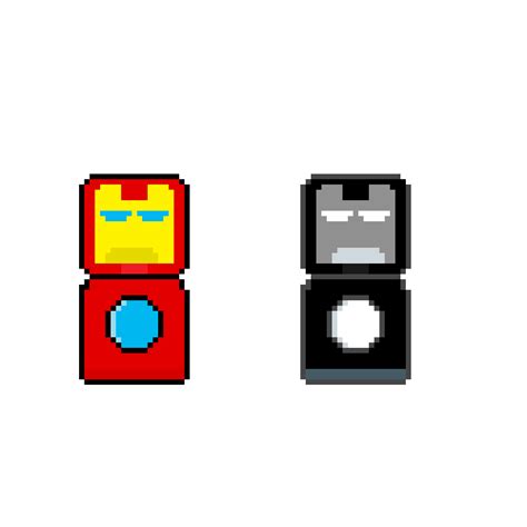Pixilart Iron Man By Sanio
