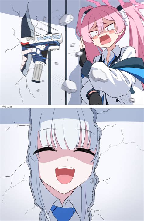 Noa And Koyuki Blue Archive And More Drawn By Reia Danbooru
