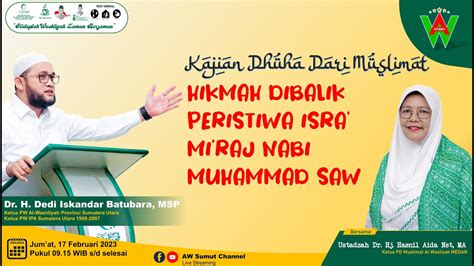 HIKMAH DIBALIK PERISTIWA ISRA MI RAJ NABI MUHAMMAD SAW Ustadzah Dr