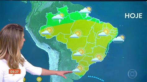 Hora Veja A Previs O Do Tempo Para Todo O Pa S Nesta Segunda Feira