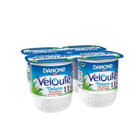 Danone Velouté Yaourt brassé Nature 123 Click