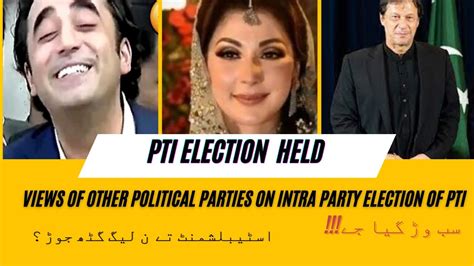 PTI Intra Party Election Held YouTube
