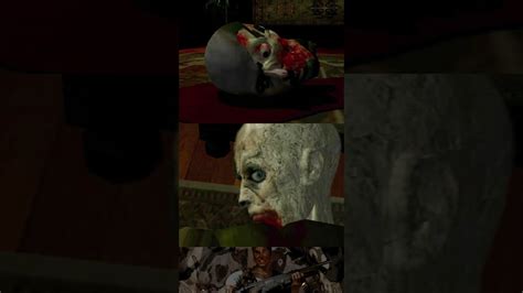 The Censorship In Resident Evil First Zombie Scene Youtube