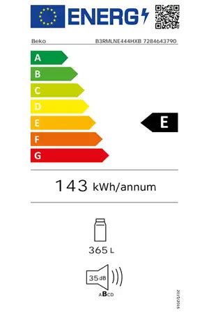Réfrigérateur 1 porte Beko B3RMLNE444HXB Darty