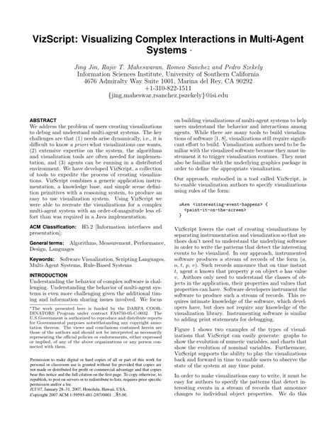 pdf vizscript visualizing complex interactions in multi agent systems