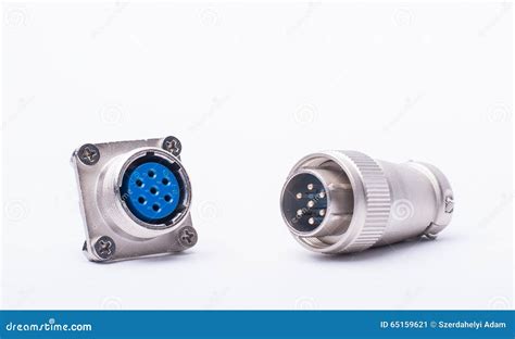 Male And Female Connectors Stock Image Image Of Males 65159621