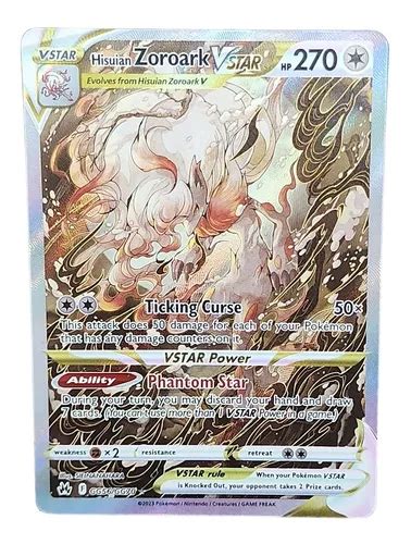 Hisuian Zoroark Vstar Galarian Gallery Crown Zenith Ingles