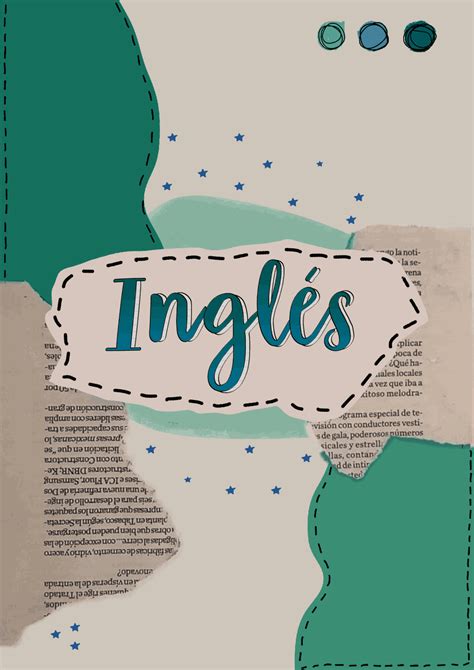Portadas de inglés fáciles bonitas para colorear Revista Ven America