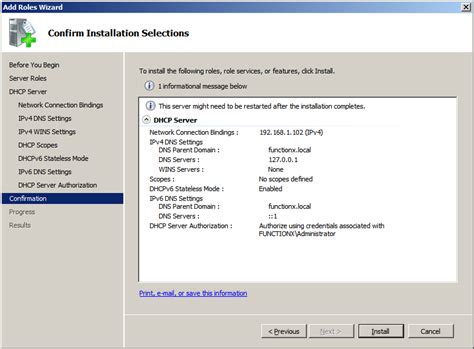 Computer Networkiing Lesson 8 Installing A DHCP Server