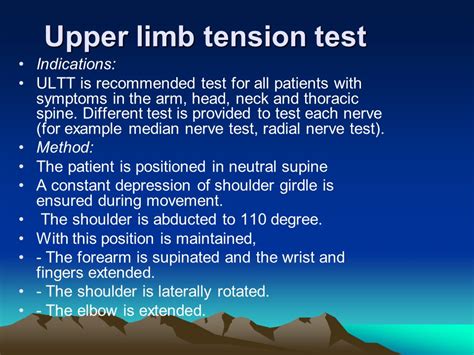 Upper Limb Tension Test NBKomputer