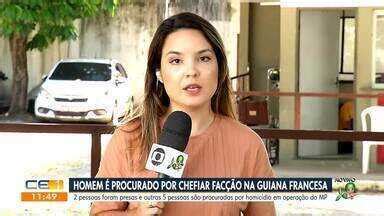 CETV 1ª Edição Fortaleza Homem é procurado por chefiar facção na