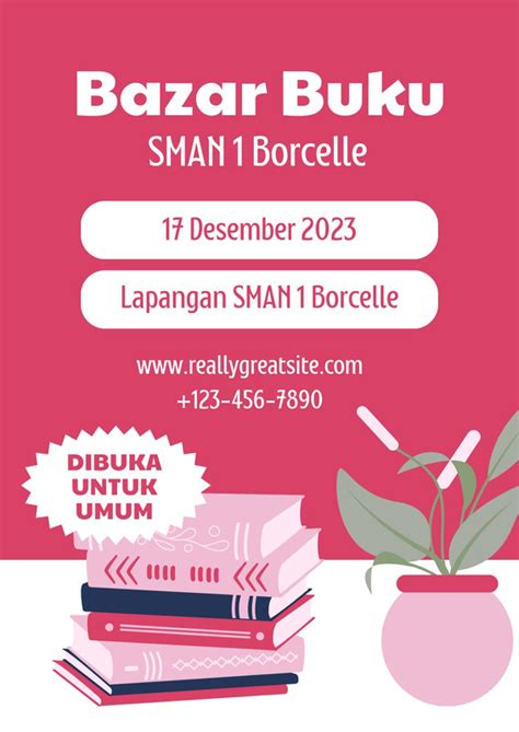 Halaman Gratis Contoh Poster Ruang Kelas Keren Canva