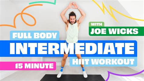 Full Body Intermediate Hiit Workout Joe Wicks Workouts Youtube