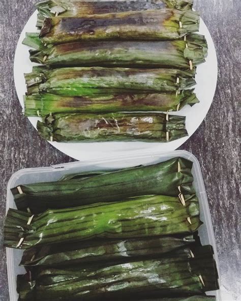 Buat Sendiri Pulut Panggang Inti Ikan Stail Pantai Timur Rasanya Sedap
