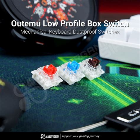 Outemu Low Profile Box Switch Mechanical Keyboard Dustproof Switches
