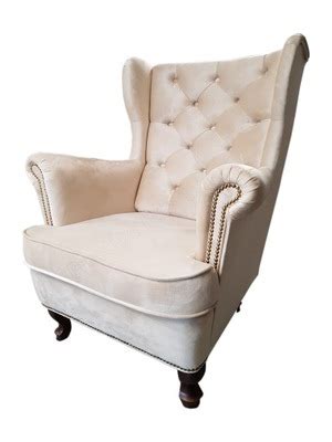 FOTEL USZAK GLAMOUR CHESTERFIELD PODNÓŻEK KRYSZTAŁ 1039 zł Allegro