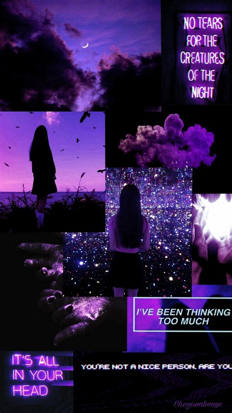 Aesthetic Dark Purple IPhone Wallpapers Wallpaper Cave