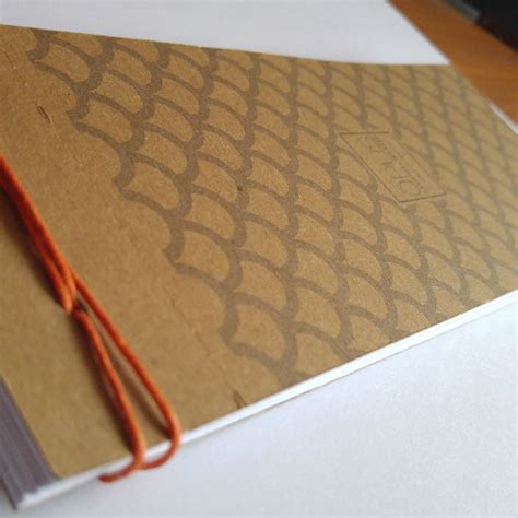 Création carnets mémo et livre avec reliure japonaise on Behance