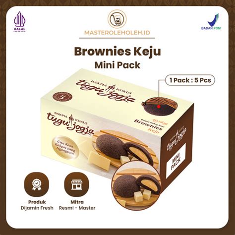Jual Bakpia Kukus Tugu Jogja Brownies Keju Isi 10 Kab Sleman