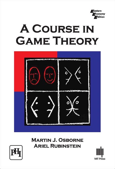 course in game theory osborne martin j 9788120351868 books