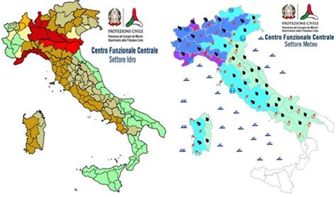 Allerta Meteo Bollettino Estremo Della Protezione Civile Domani