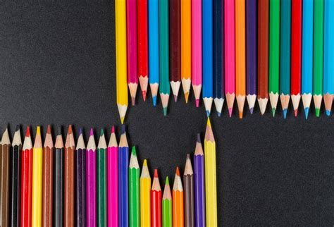 Photography Pencil HD Heart Shaped Colorful HD Wallpaper Rare Gallery