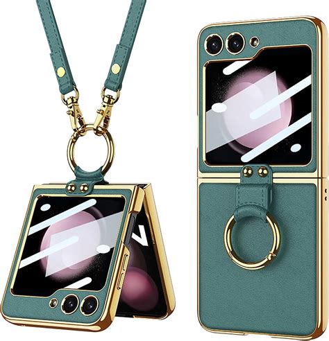 Kumwum Handyh Lle Kompatibel Mit Samsung Galaxy Z Flip H Lle Mit