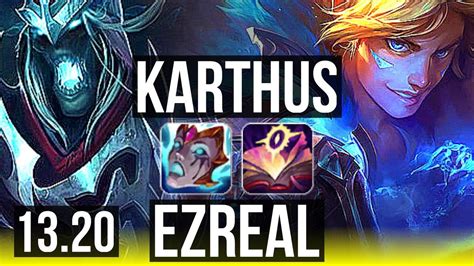 KARTHUS Pyke Vs EZREAL Soraka ADC 79 Winrate 7 1 5