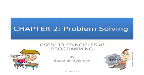 ppt chapter 2 problem solving dokumen tips