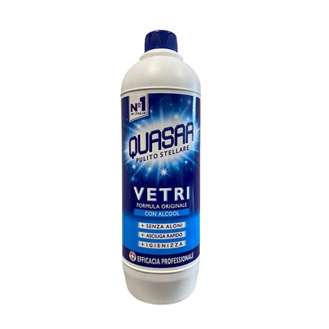 Quasar Vetri płyn do mycia szyb w sprayu zapas 2 x 650 ml