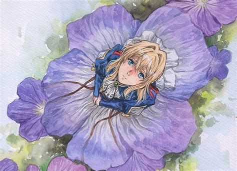 Violet Evergarden Cute Art HD Wallpaper Pxfuel