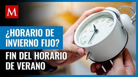Este día inicia el horario de invierno en México Grupo Milenio