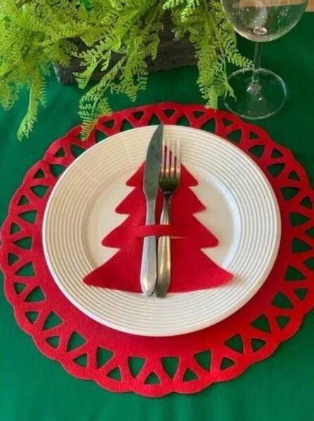Mesa Posta De Natal Simples 10 Ideias Para Fazer Em Casa