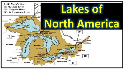 Important Lakes Of North America I Great Lakes Of North America I North