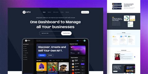 Saas Product Landing Page Free Template Community Figma