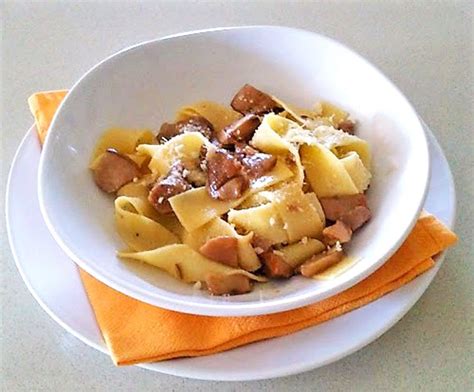 Pappardelle Ai Funghi Porcini Ricetta Gustosa La Tavola Di Gio