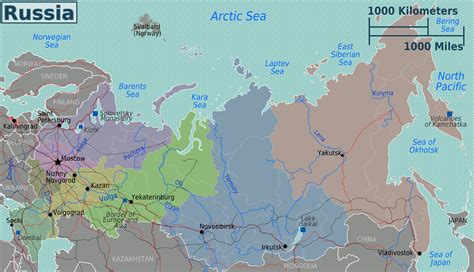Map Of Russia Overview Map Russia Worldofmaps Net Online Maps And