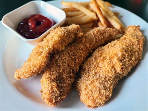How To Get Chicken Strips Crispy In Oven At Cleo Marion Blog