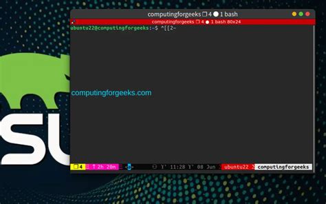 proper way to customize tmux on linux and macos computingforgeeks