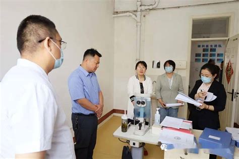 峄医简讯市残联来我院督导视力残疾儿童定点康复机构规范化提升建设工作 服务