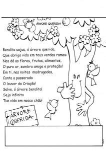 Poema para o dia da árvore Sinpro Conhecer