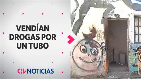 CURIOSO MÉTODO Sujetos vendían drogas a través de un tubo PVC que